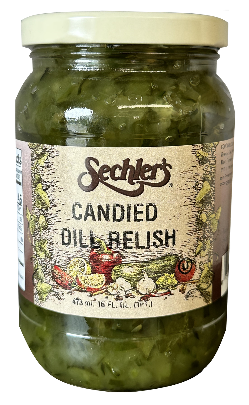 16oz Candied Dill Relish – Sechlers Pickles