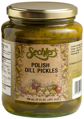 24oz Polish Wyrob Dills 6-Pack – Sechlers Pickles